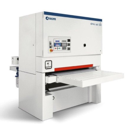 SCM DMC SD 30 CS 110 43 Automatic Wide Belt Sander with Combi Head Wurth Louis and Company