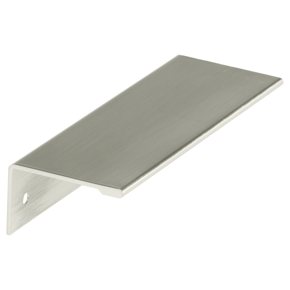 3-3/4" Edge Finger Pull, Satin Nickel | Wurth Louis and Company