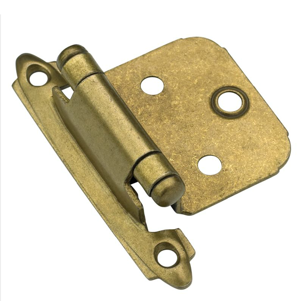 Variable Overlay Face Mount Hinge, Modern Design, Self-Closing ...