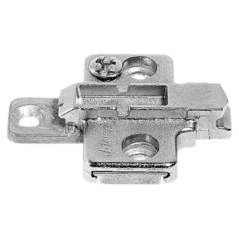 Clip 2-Piece Wing Mounting Plate, Nickel-Plated, System Screw, 0mm ...