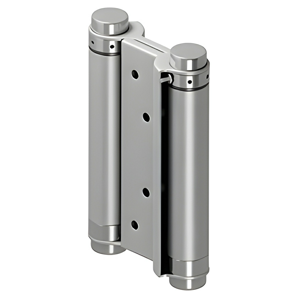5-1/2" Double Action Saloon Hinge, Brushed Stainless Steel | Wurth ...