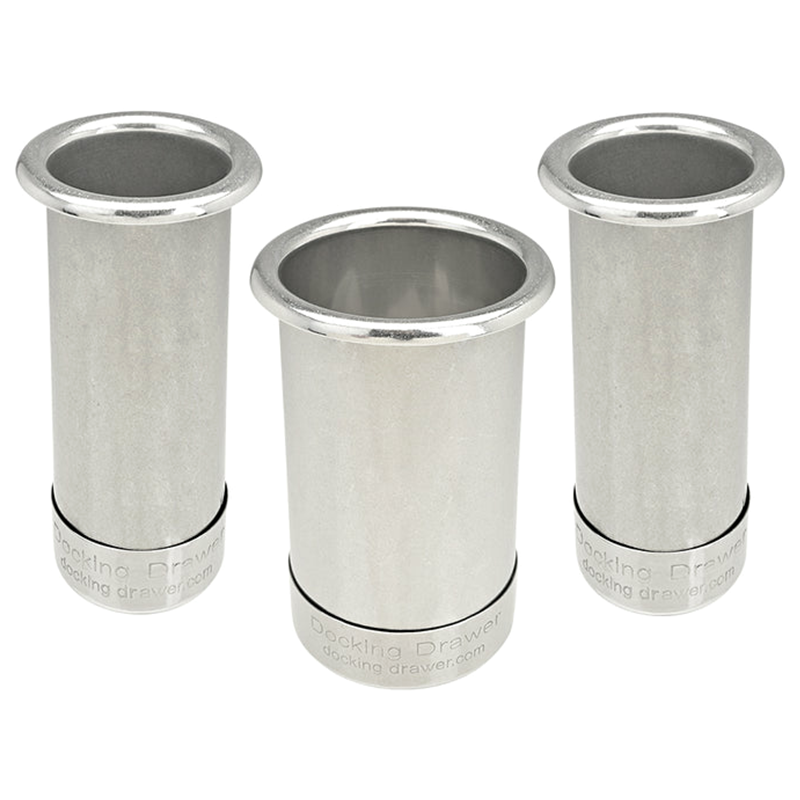 Docking Drawer Canisters Bundle, Stainless Steel | Wurth Louis and Company