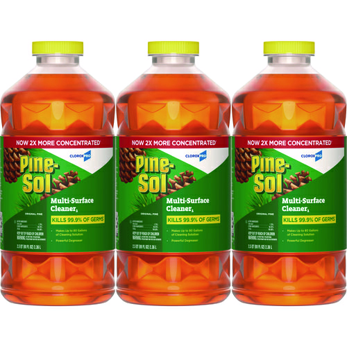 Pine-Sol Original Pine Scent Disinfectant Cleaner Concentrate, 80 oz ...