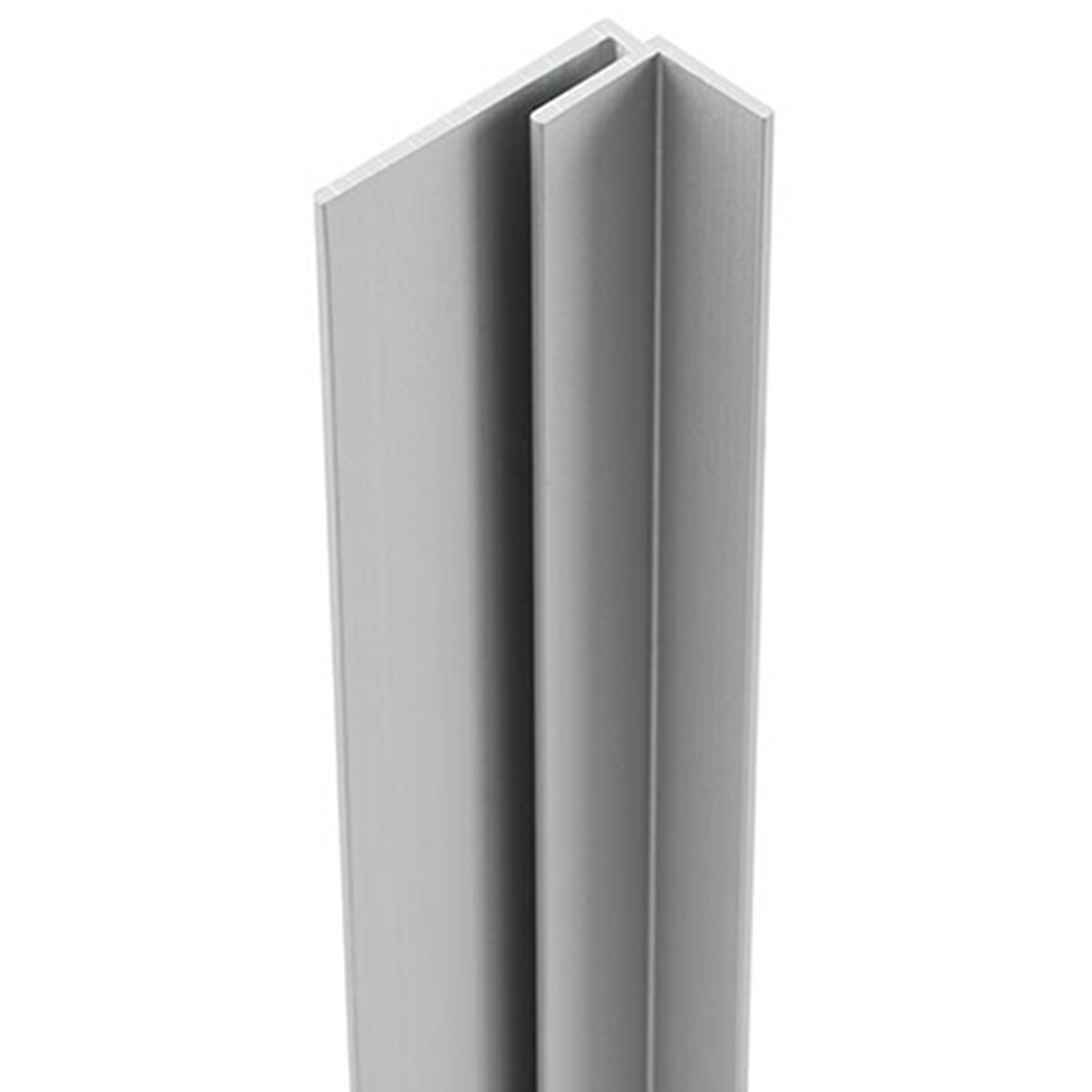 HardStop Inside Corner Trim Profile, Clear Anodized, 10' | Wurth Louis ...