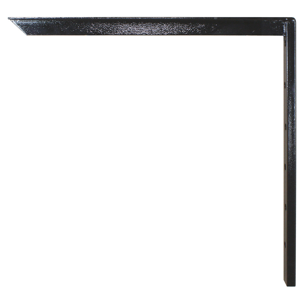 18" Hybrid L-Bracket, White Finish | Wurth Louis and Company
