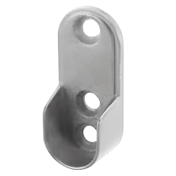 PRO Screw-On Oval Closet Rod Flange, Dull Chrome Finish | Wurth Louis ...