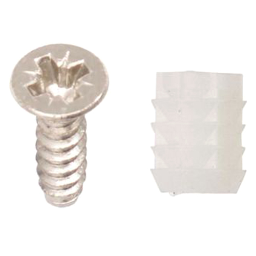 8mm Dowel/Screw for Hinge | Wurth Louis and Company