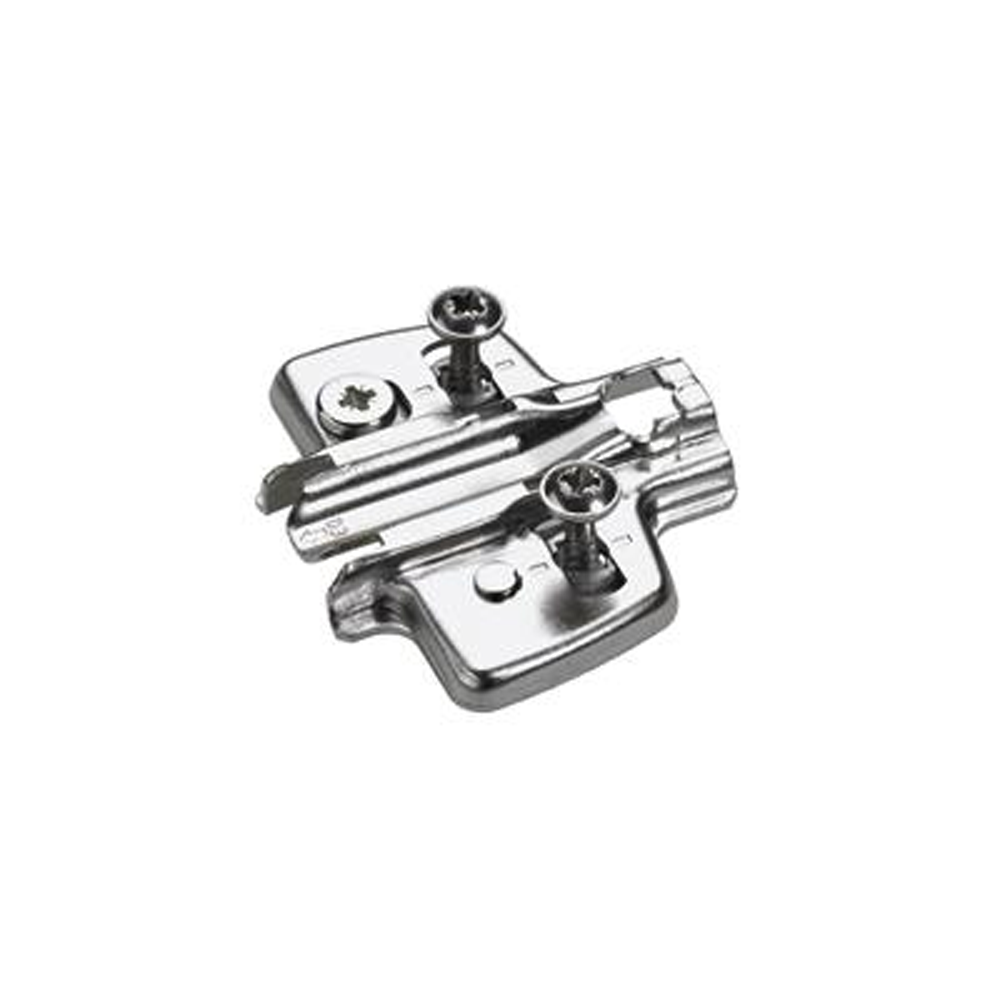 Sensys Cam Adjustment Face Frame Cross Mounting Plate, Nickel-Plated ...