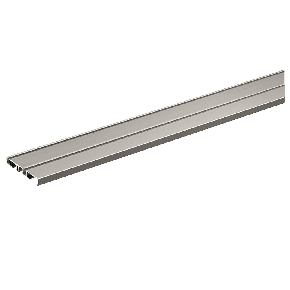 2500mm SlideLine M Double Track Runner Profile for Screw-On/Gluing On ...