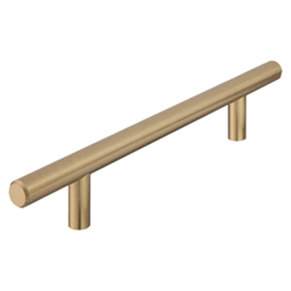 5" T-Bar Pull, Rose Gold | Wurth Louis and Company