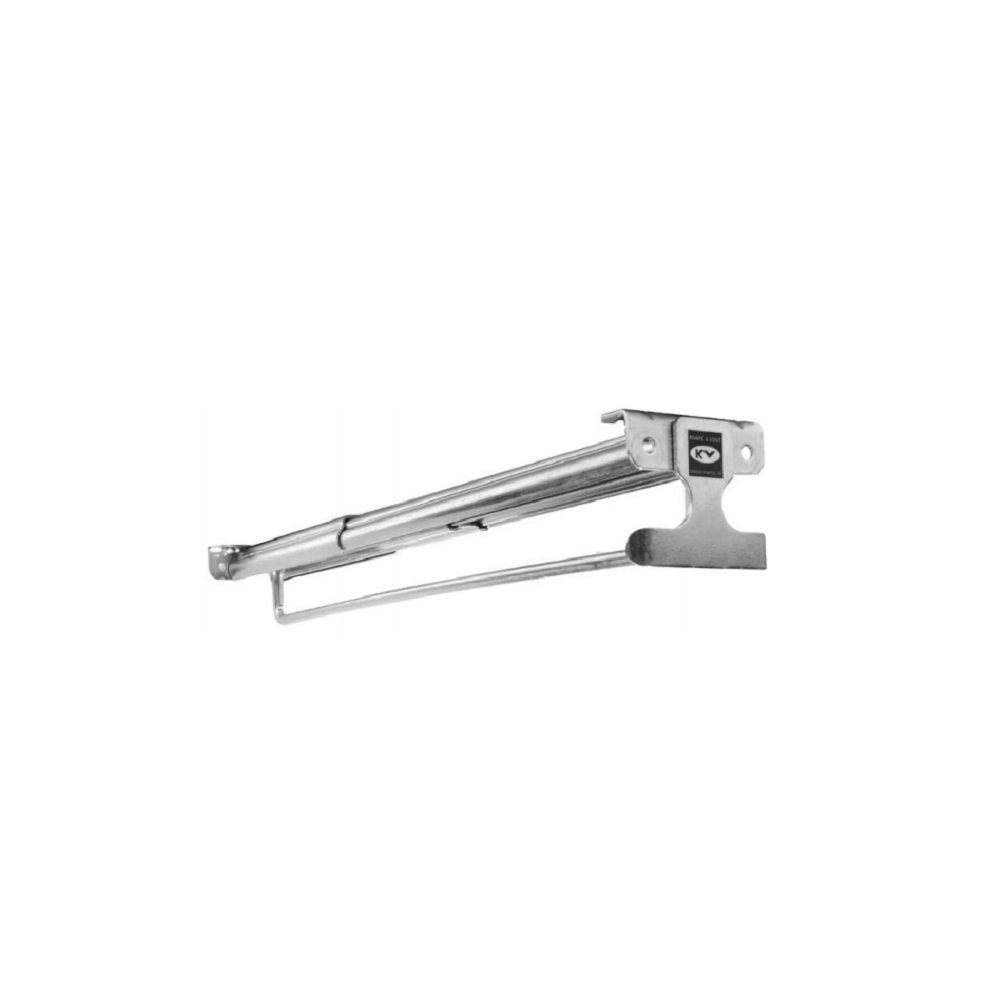 20" Sliding Clothing Carrier, Anochrome Finish | Wurth Louis and Company