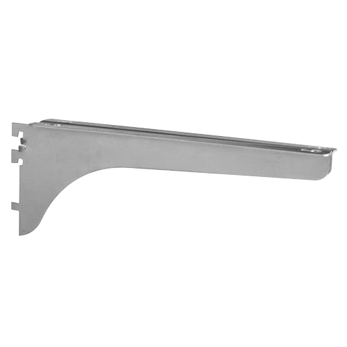 12" KV183 Heavy-Duty Right Flange Shelf Bracket, Anochrome Finish ...