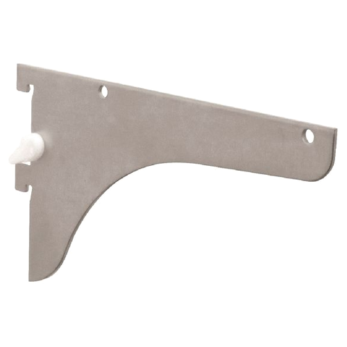 10" KV186 Super Heavy-Duty Lock Lever Shelf Bracket, Anochrome Finish ...