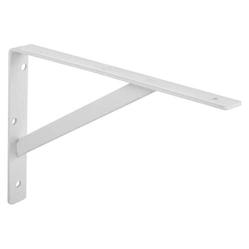 300mm Ultimate L-Bracket, Epoxy White Finish | Wurth Louis and Company