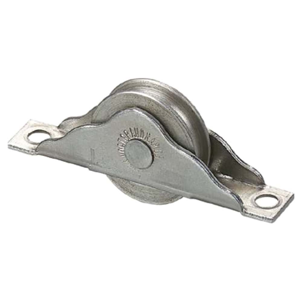 427 2-15/16" Steel Round Groove Sheave for Sliding Wood Door, Steel ...