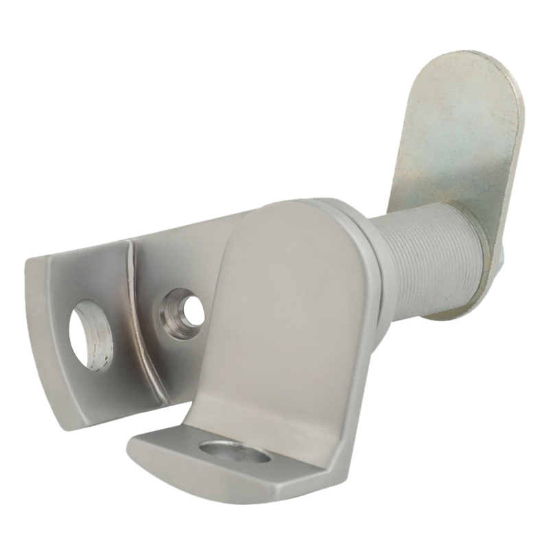 Padlockable Cam Lock, Satin Chrome | Wurth Louis and Company