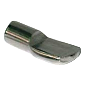 5mm Steel Shelf Support Spoon, Nickel Finish | Wurth Louis and Company