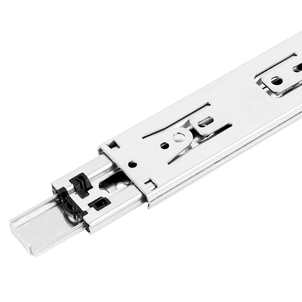 Drawer Slide with 100lb Capacity, Full Extension, Side-Mount, Soft ...