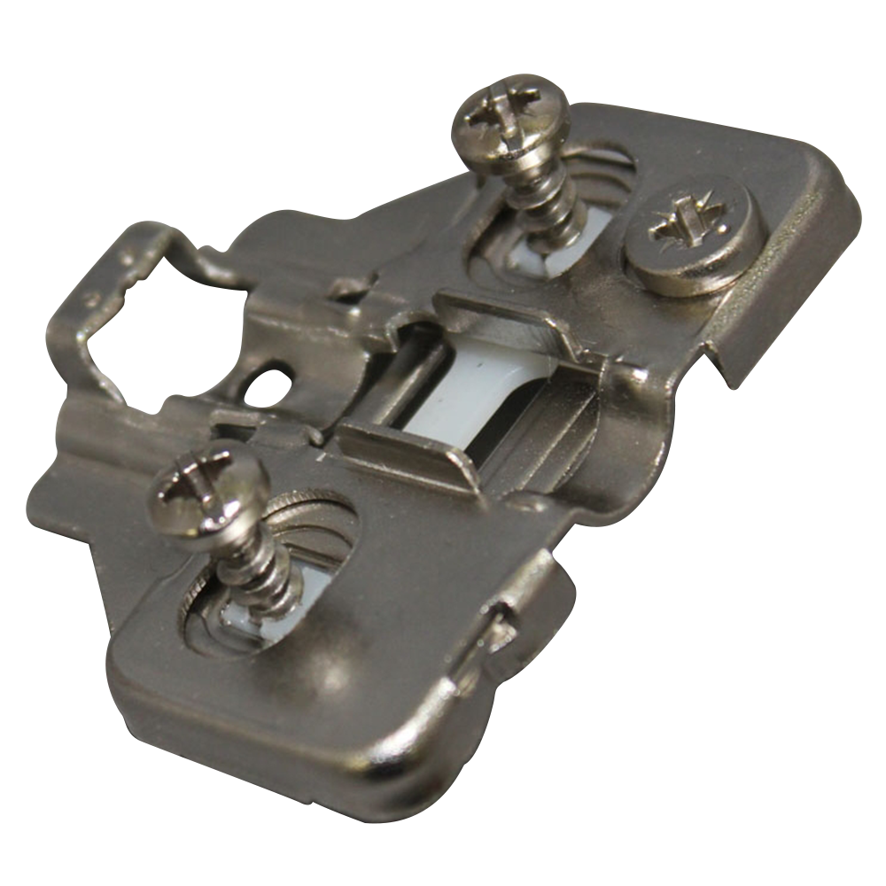 Cam Adjustable Wing Mounting Plate, Nickel-Plated, with Pre-Mounted ...