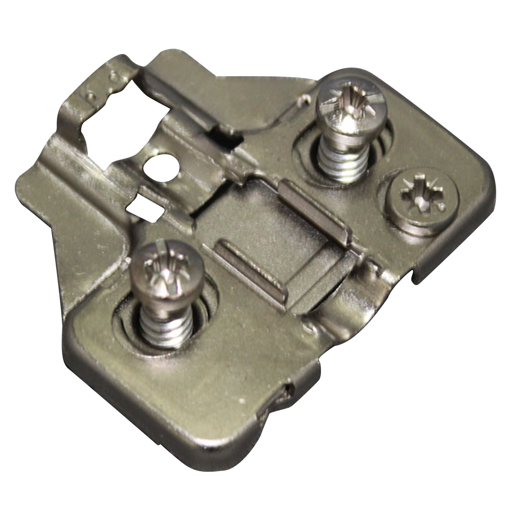 Cam Adjustable Wing Mounting Plate, Nickel-Plated, with Pre-Mounted ...