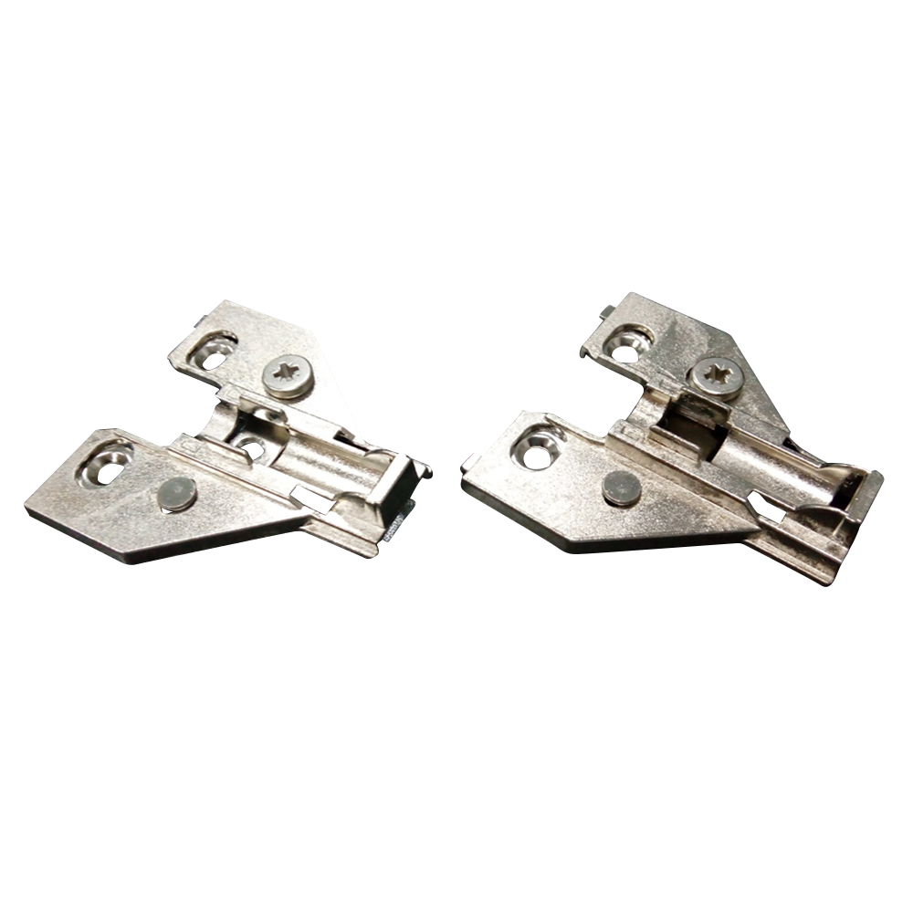 Cam Adjustable Face Frame Adjustable Mounting Plate, Nickel-Plated ...