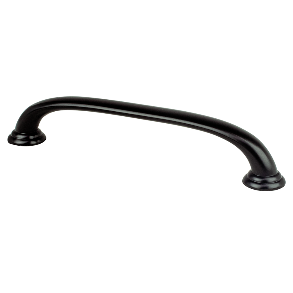 128mm Preferred Arch Pull, Matte Black | Wurth Louis and Company