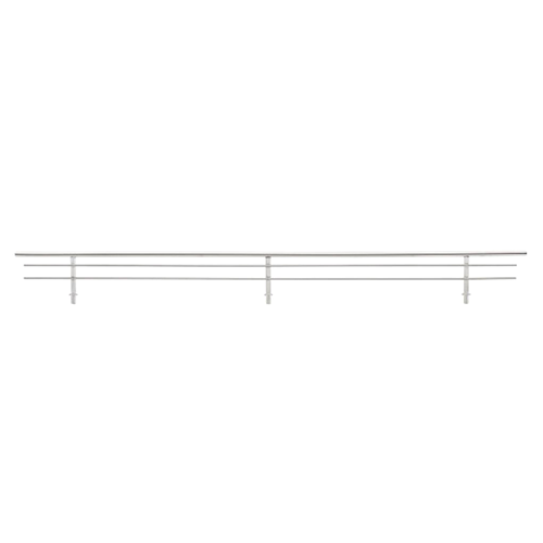 23" Wire Shoe Rail, Chrome Finish | Wurth Louis and Company