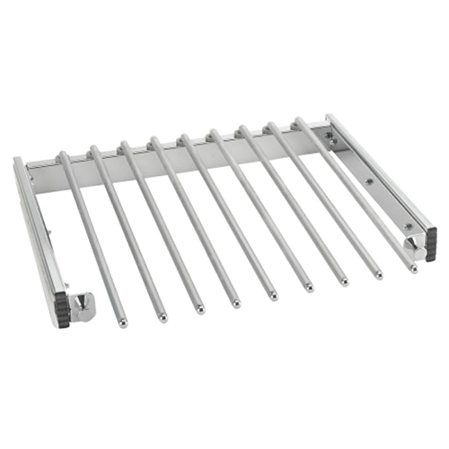 17-1/2" - 18-1/8" Pant Rack, 9 Rod, Chrome Plated Finish | Wurth Louis ...