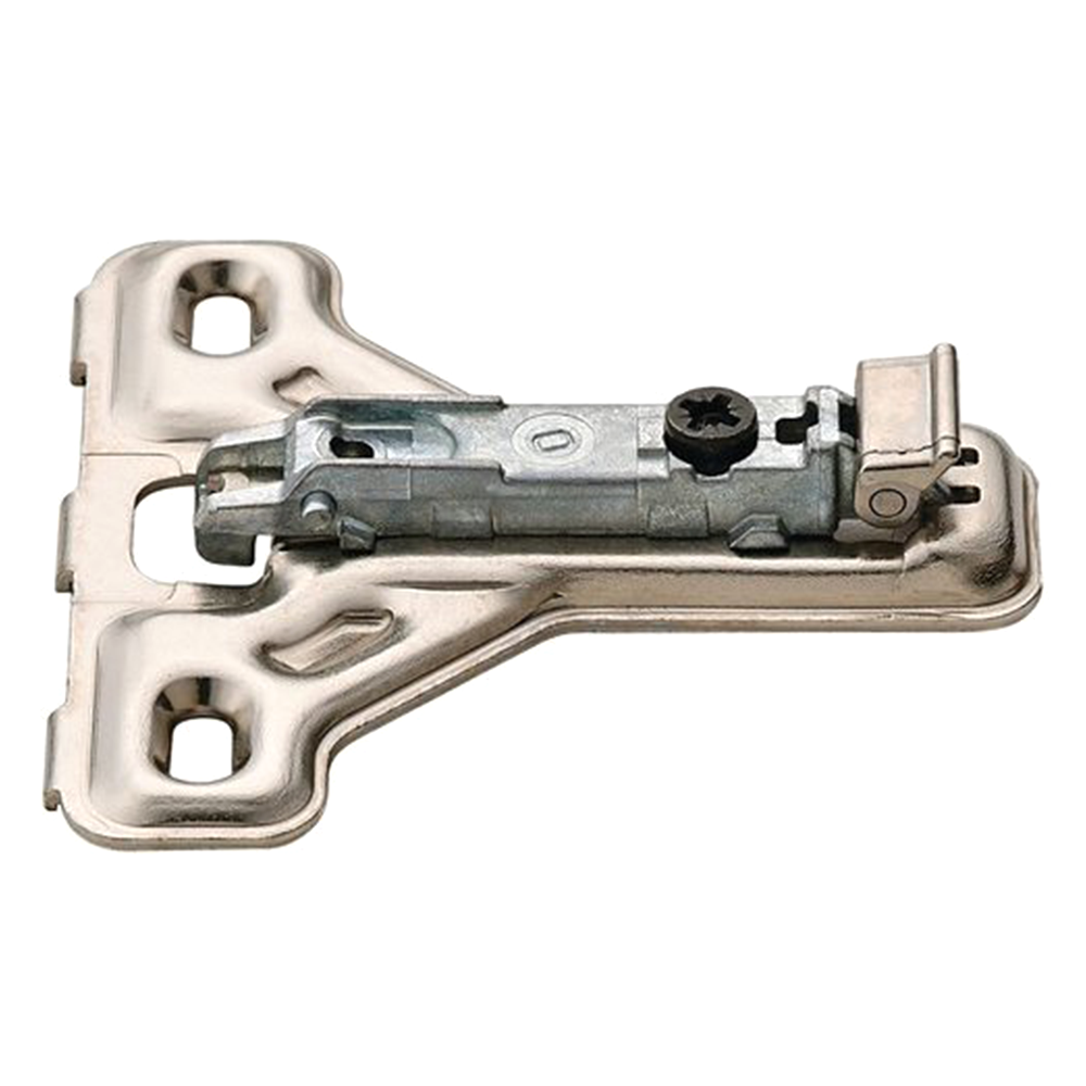 Domi Cam Adjustable Face Frame Mounting Plate, Nickel-Plated, Screw-On ...