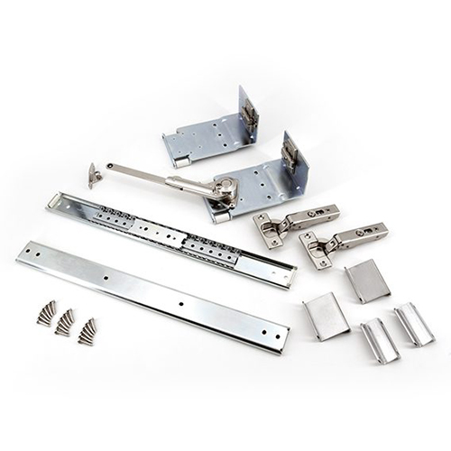 14" Single Soft-Closing Flipper Door Mechanism, 15mm - 20mm Door ...