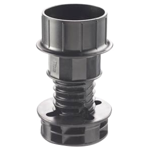 60mm - 90mm Adjustable Leg, Black | Wurth Louis and Company