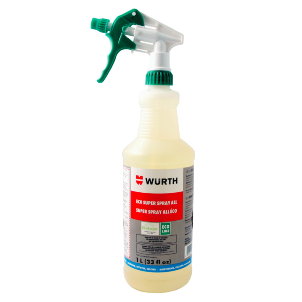 Eco Super Spray All Cleaner, 1 Liter | Wurth Louis and Company