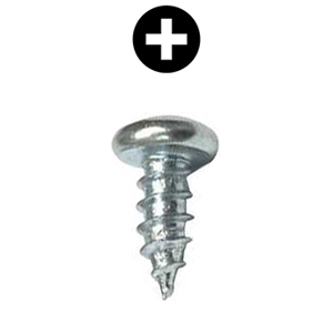 #6 x 1/2" Pan Head Hinge/Drawer Slide Screw, Phillips Drive Chipboard ...